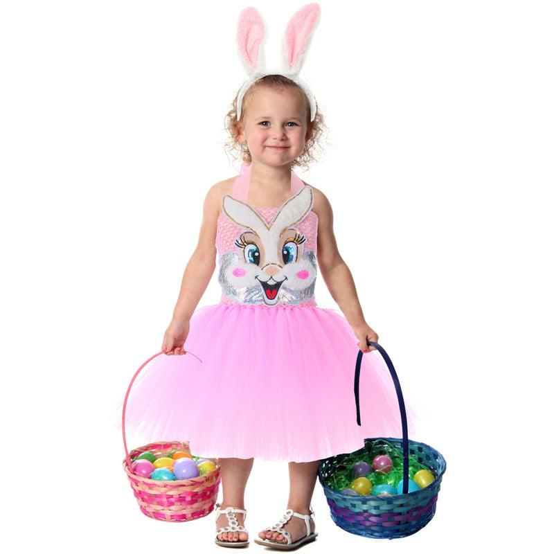 Pink Easter Bunny Costume for Girls