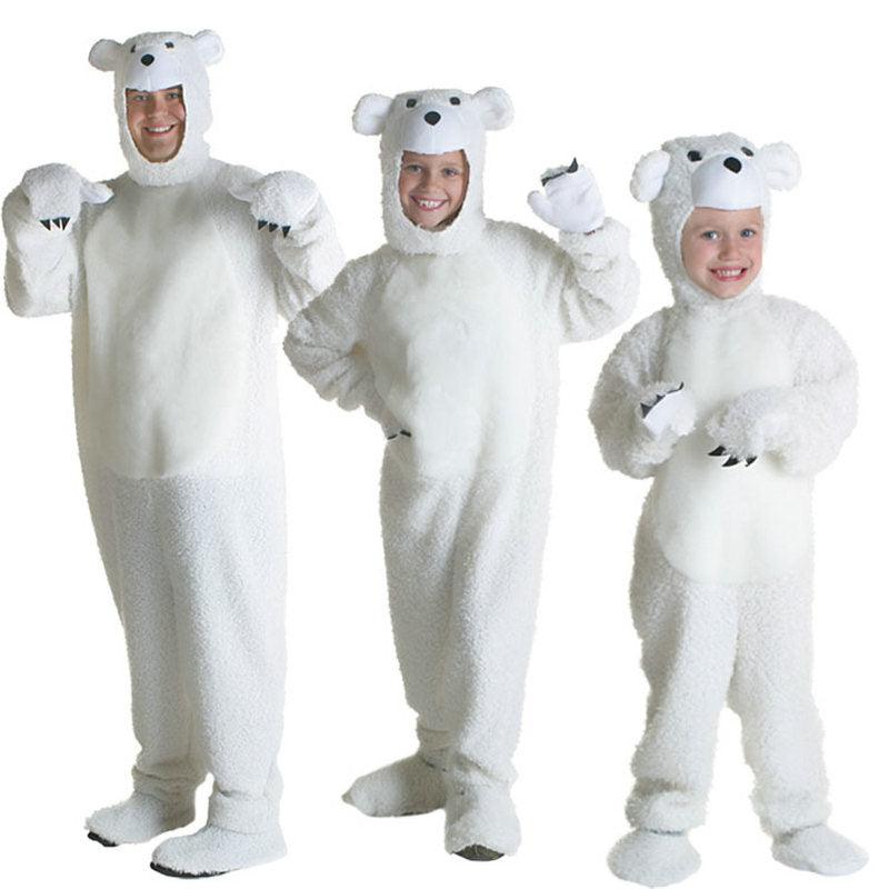 Family Animal Polar Bear Costume