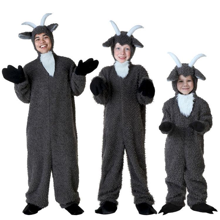 Halloween Family Animal Black Goat Costume