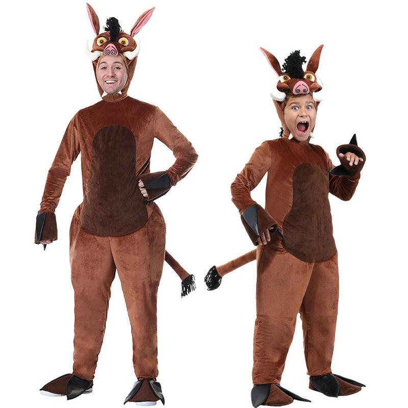 Halloween Family Animal Wild Boar Costume