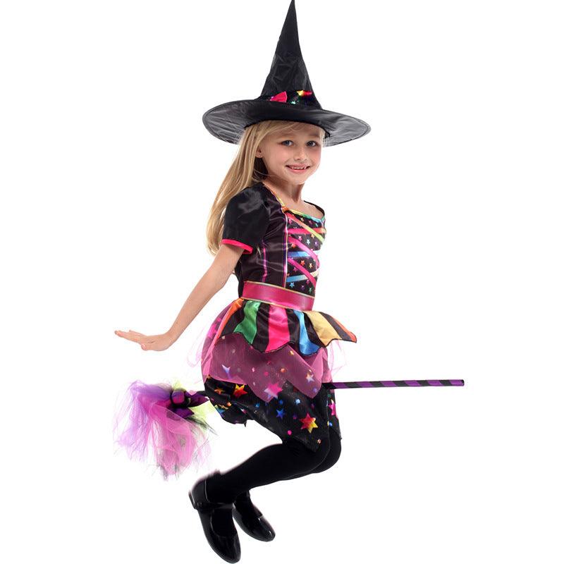 Halloween Witch Wizard Costume Dress