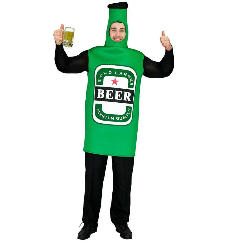 Oktoberfest Fun Carnival Beer Bottle Costume