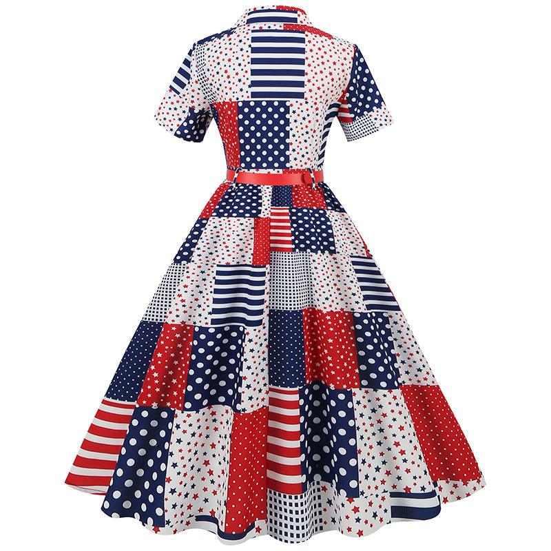 Retro 1950s Vintage Dress Costume
