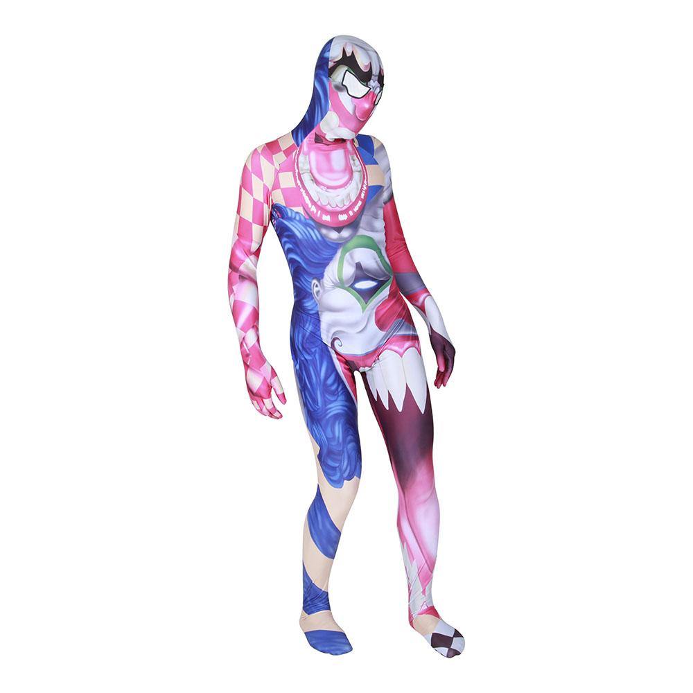 Skull Costume Adults Kids Costume Halloween Lycra Bodysuit