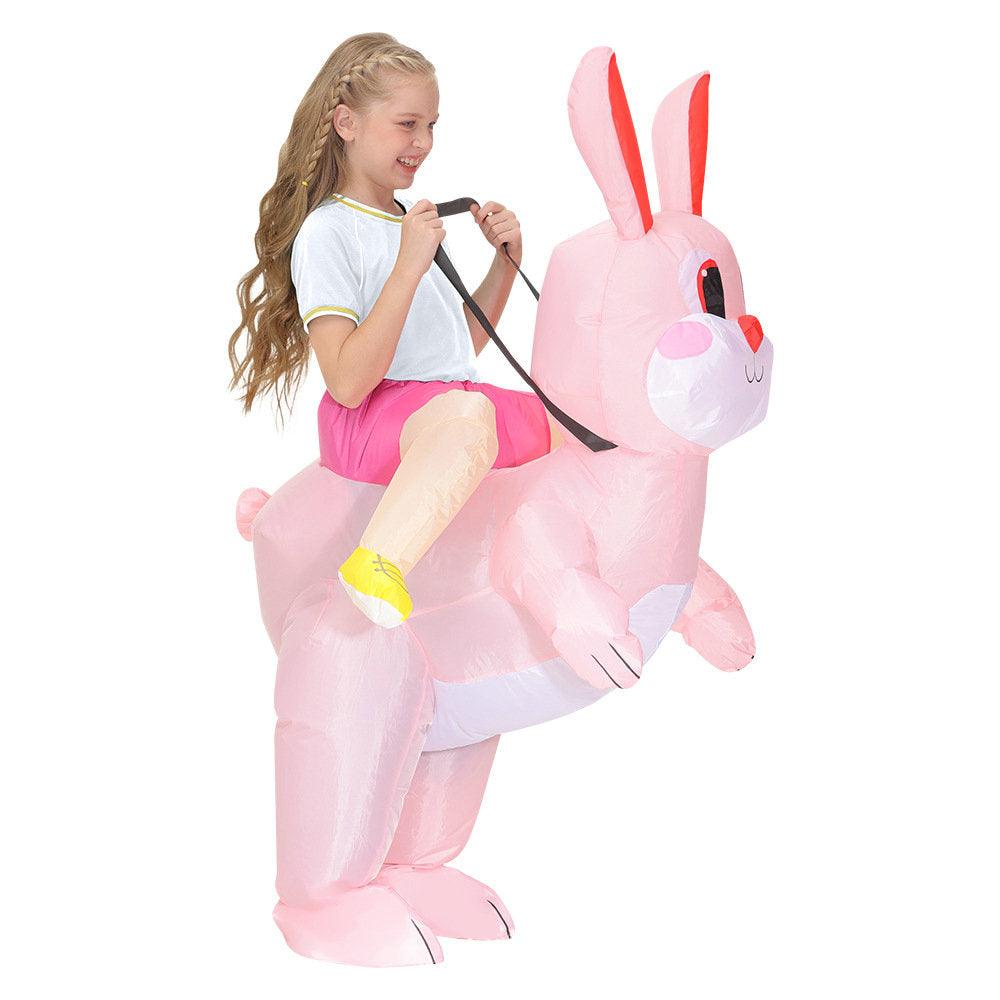 Kids Funny Bunny Inflatable Costume for Easter