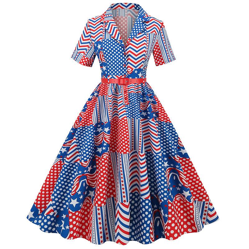 Retro 1950s Vintage Dress For Women