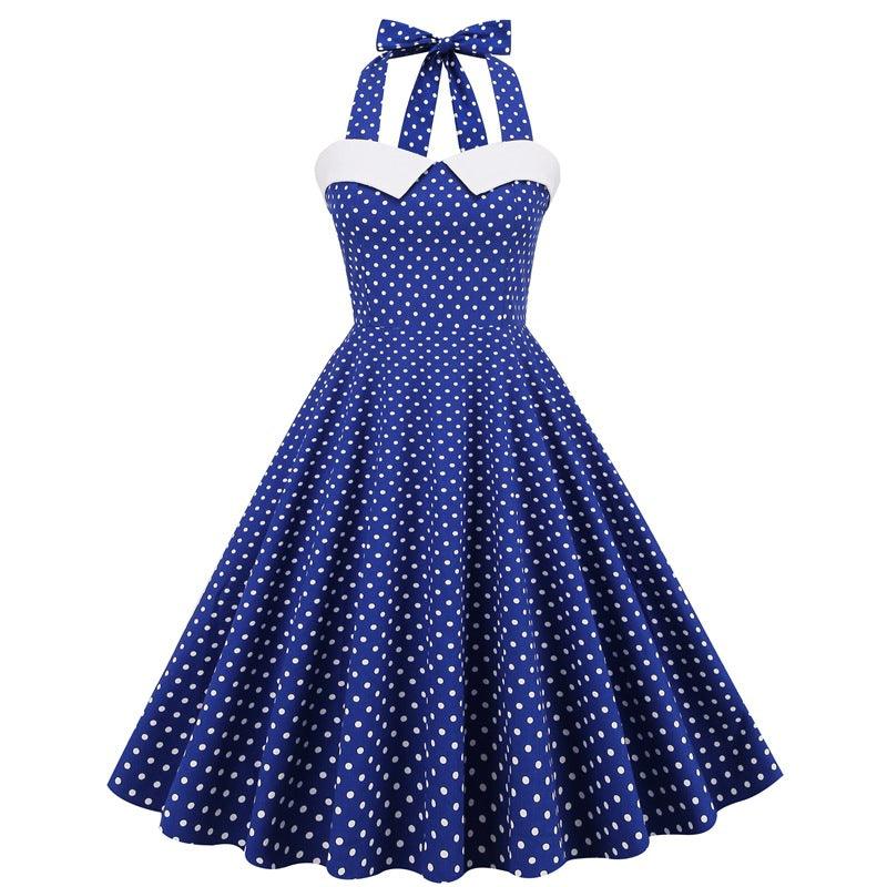 Retro Stage 1950s Vintage Dress Costume For Women