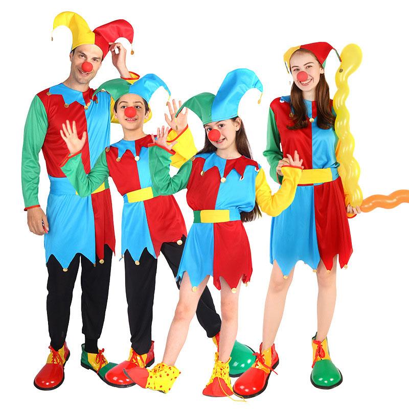 Christmas Clown Family Matching Costume