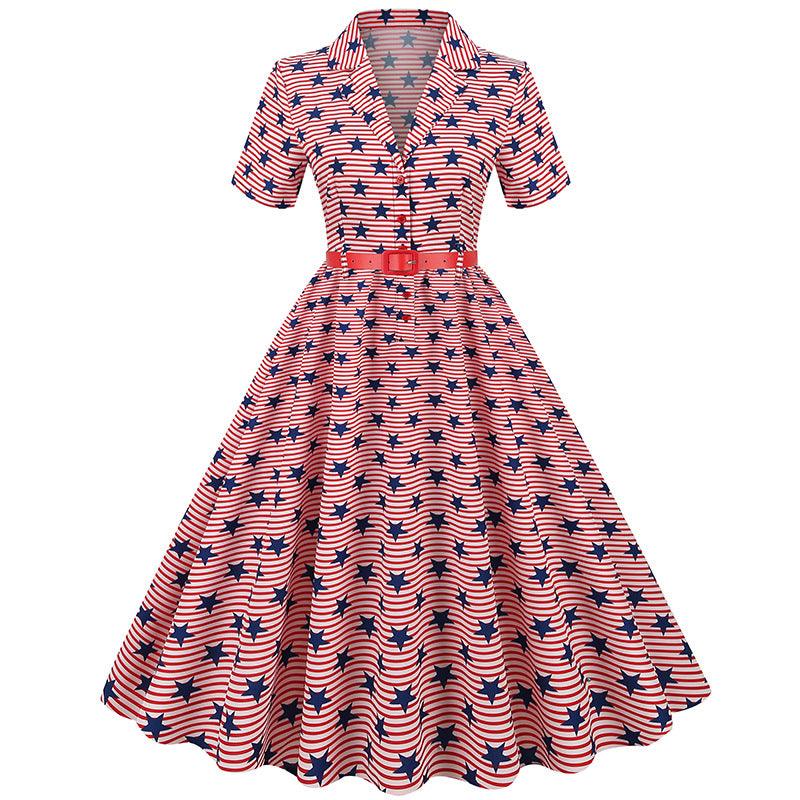 1950s Vintage Retro Dress Costume