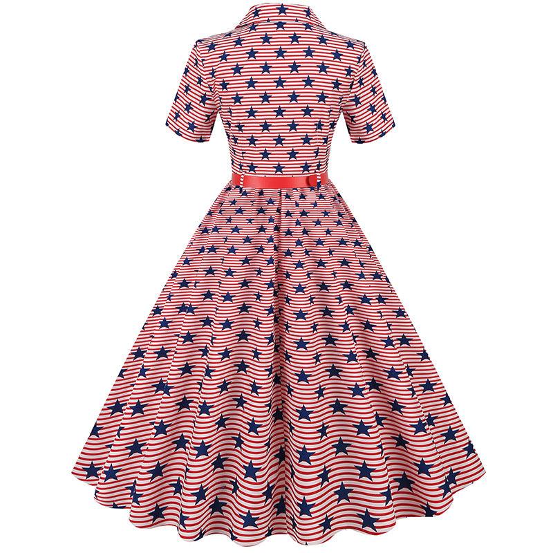 1950s Vintage Retro Dress Costume