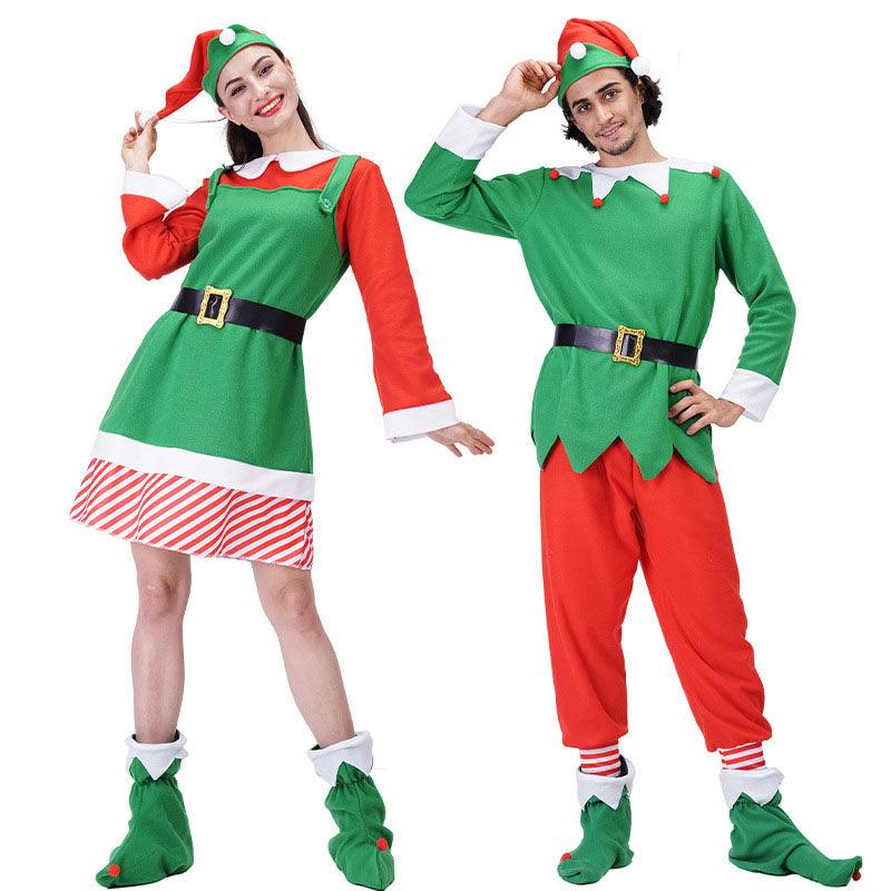 Adult Couples Costumes Elf Cosplay Outfit