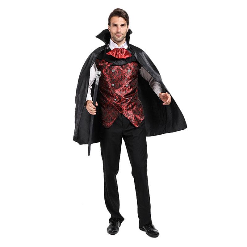 Adult Vampire Costume Mens Halloween Cosplay Suit