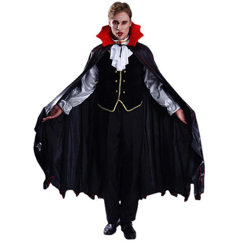 Adult Vampire Costume Mens Party Cosplay Suit