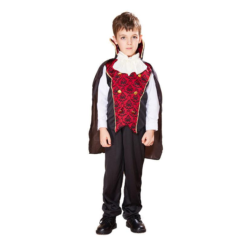 Boys Vampire Costume Kids Halloween Outfit