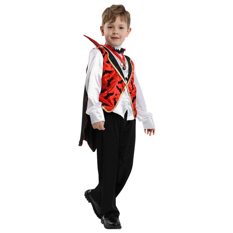 Kids Halloween Vampire Cosplay Costume