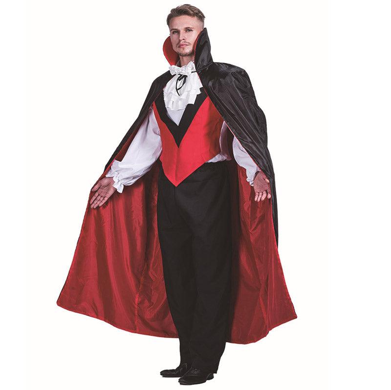 Mens Haloween Cosplay Adult Vampire Costume